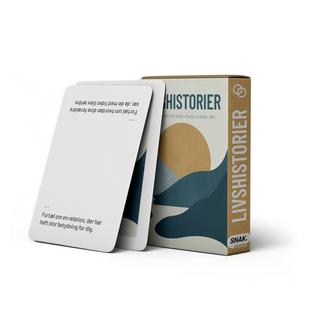 LIVSHISTORIER - Samtalekort om livet, mens vi lever det – plint.dk