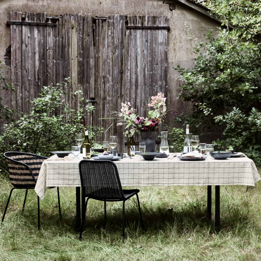 Køb Dug Join Råhvid/Sort - House Doctor | TILBUD fra 199,95 kr. – plint.dk