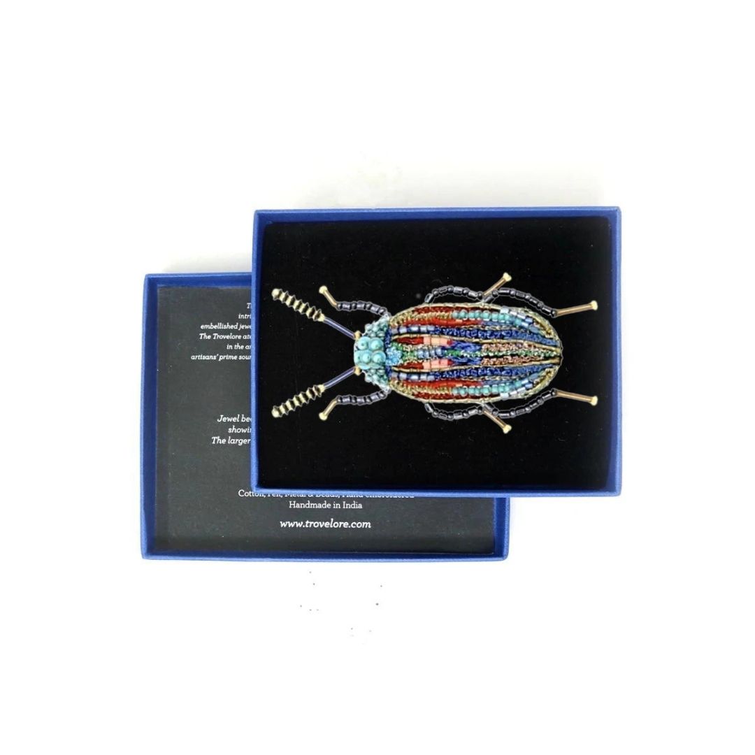 Broche - Snowdon Beetle Brooch Pin – plint.dk