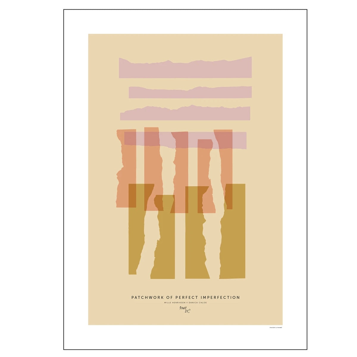 Køb Plakat Perfect Imperfection | Poster Frame | TILBUD 149,95 kr ...